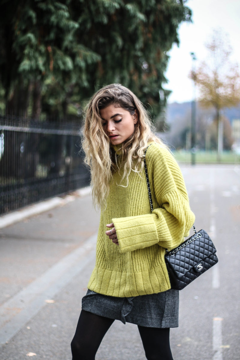 Pull jaune - Marie and Mood - Blog mode et lifestyle