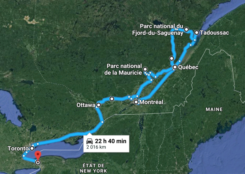 Voyage au Canada : ROAD TRIP - Marie and Mood - Blog mode et lifestyle