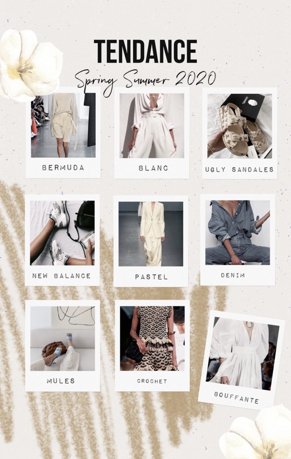 Tendances mode Printemps Ete 2020 - Marie and Mood - Blog mode